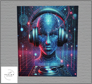 Second Life Marketplace - 04 [15th] Design ART canvas Techno Glow